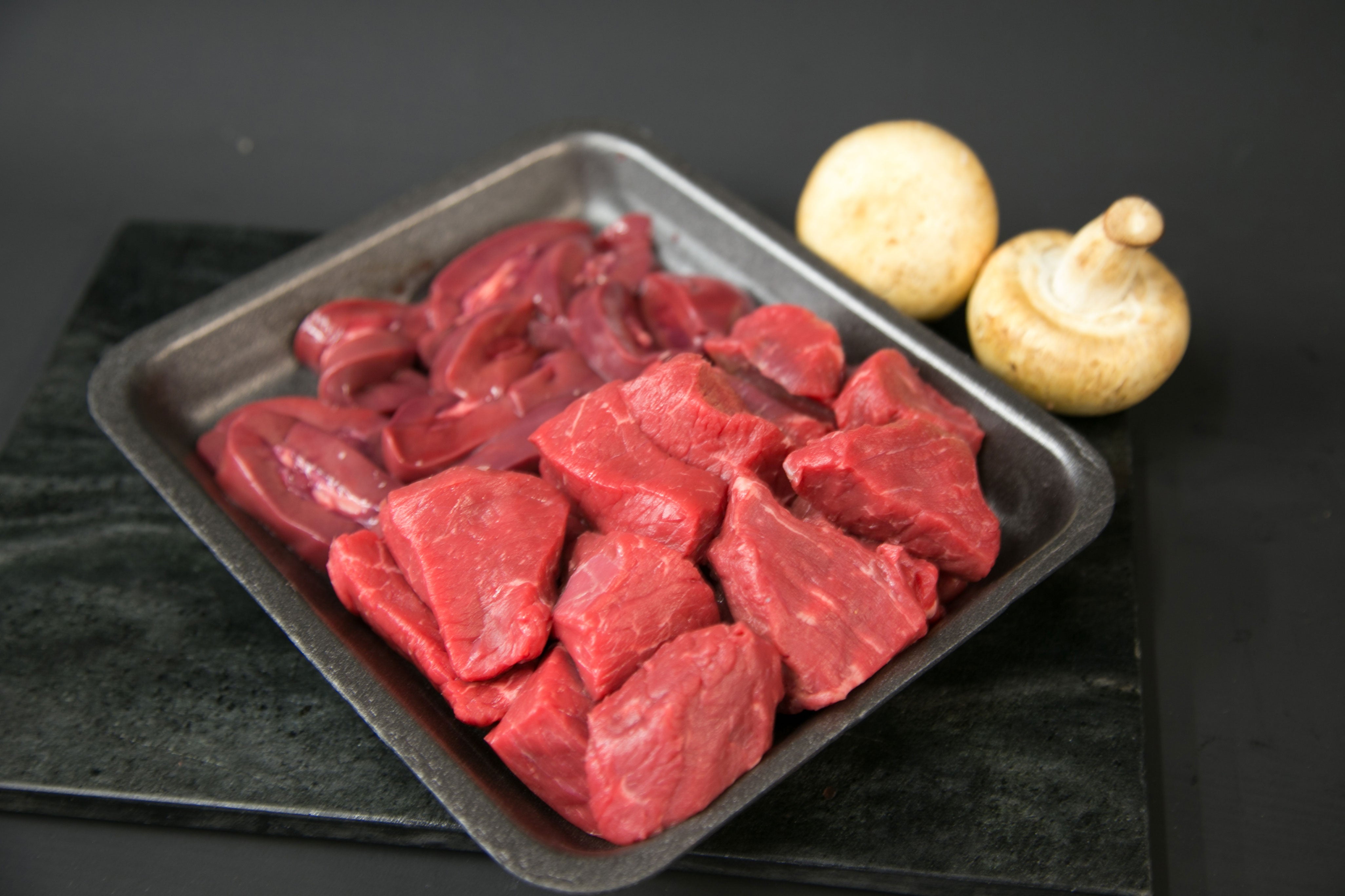 Beef Steak & Kindney Mix – Standard Plus Butchers